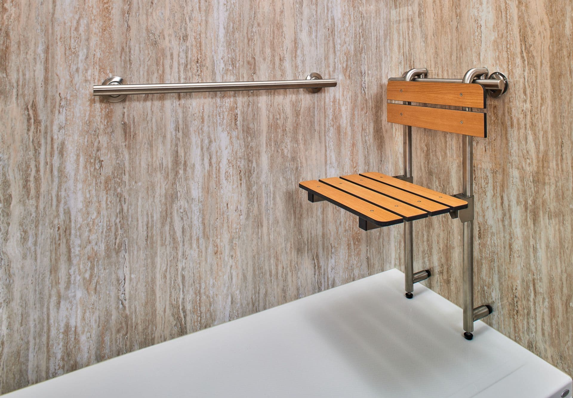 Shower Seat Types for Seniors | Jacuzzi Bath Remodel